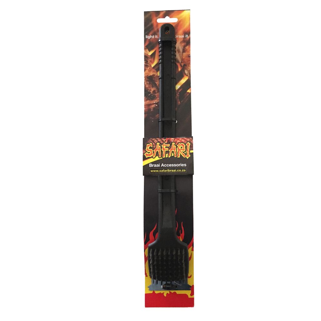 Grill Cleaner - Plastic Handle – www.onlinebraaishop.co.za