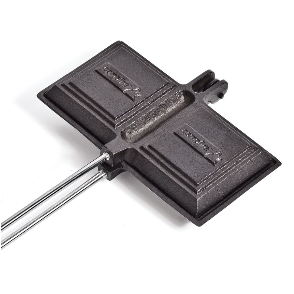 Campfire Pre-Seasoned Jaffle Iron Double | P54D-09 – www.onlinebraaishop.co.za