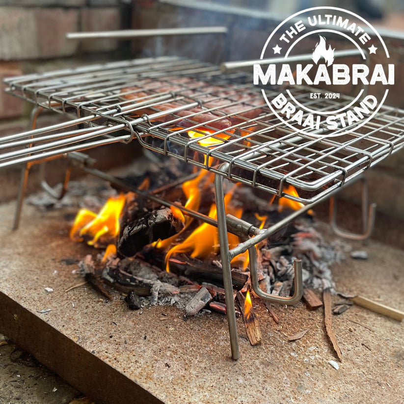 The Ultimate 3-Piece Makabrai Braai Stand – www.onlinebraaishop.co.za