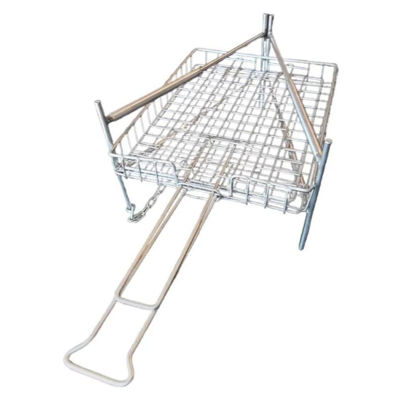 Mini Multilevel Telescopic Grid / Rib / Potjie Stand - Stainless Steel ...