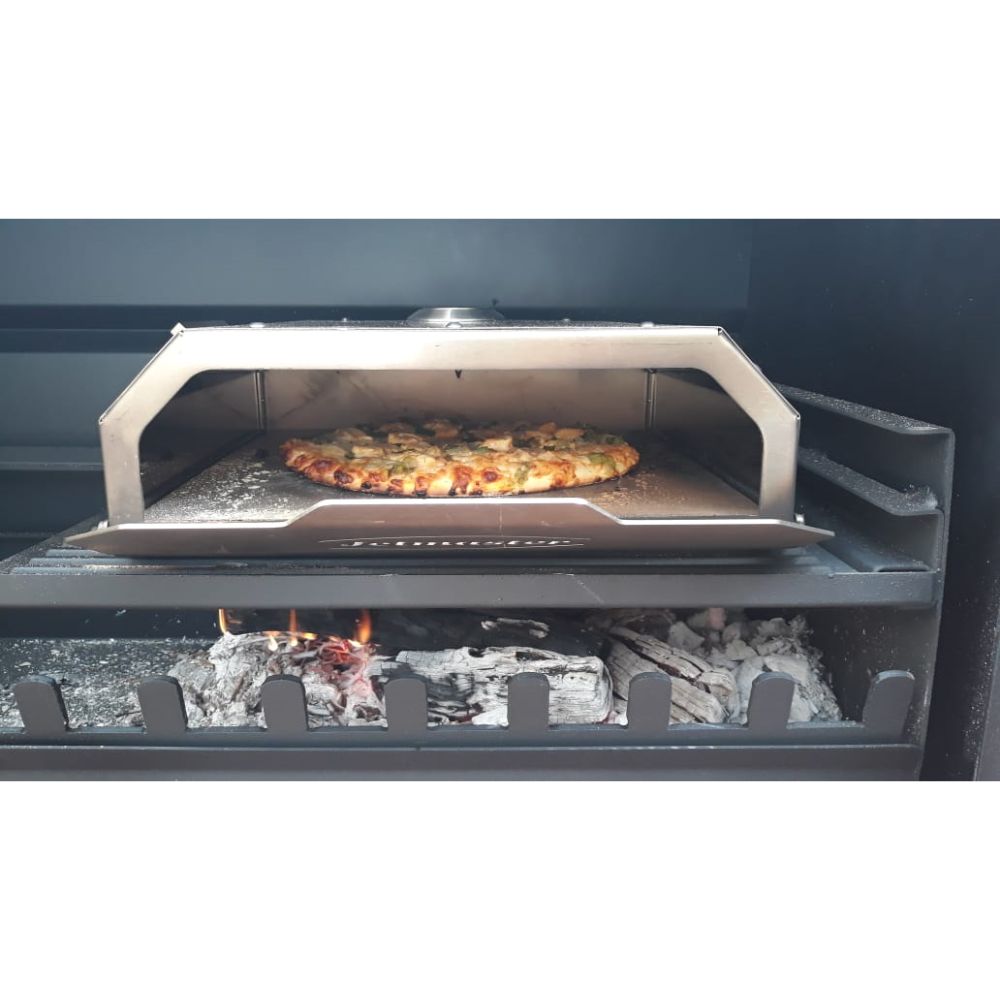 Jetmaster Pizza Oven insert - stainless steel – www.onlinebraaishop.co.za